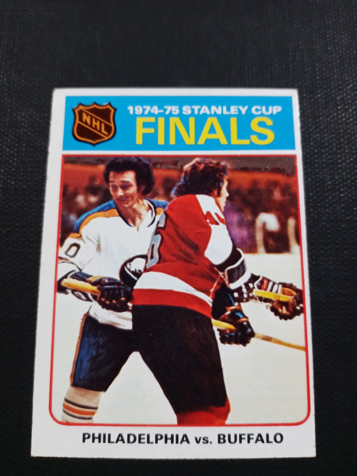 1975-76 Topps NHL Finals Flyers Sabers #1💥🏒🏒 VG+/EX | eBay