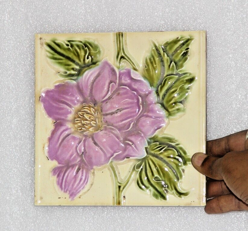 Vintage Decorative Colorful Designed Embossed Ceramic Tiles, Japan | eBay