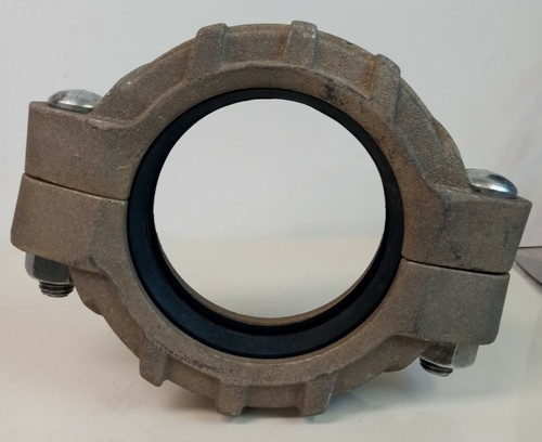 Victaulic Aluminum 4" Flexible Coupling for Grooved Pipe- Style 77 w ...