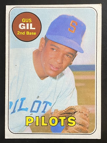 Gus Gil 1969 Topps Baseball Card Seattle Pilots #651 | eBay