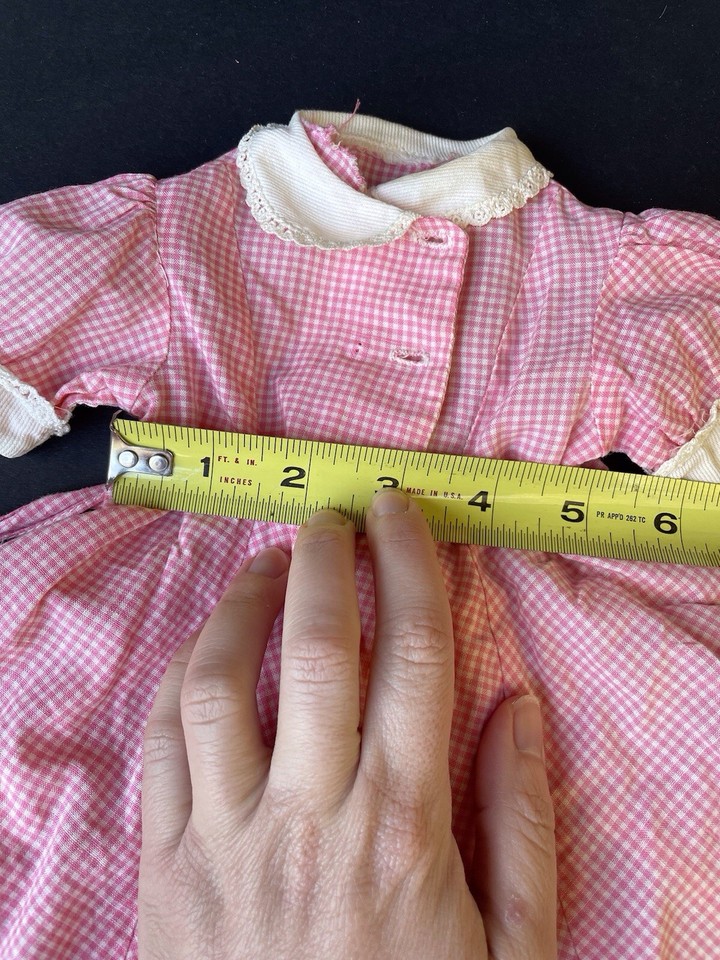 Vintage Madame Alexander Baby Doll Dress 4 Vinyl Rosebud Kathy Bonnie ...