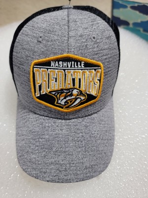 Predators Hockey Team Hat Men's Adjustable Hat grey New | eBay