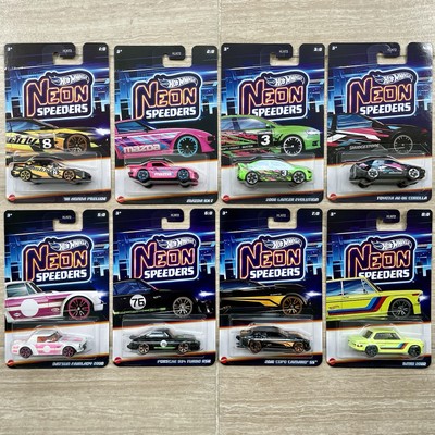 2025 Hot Wheels Neon Speeders Complete Set Of 8 Brand New | eBay