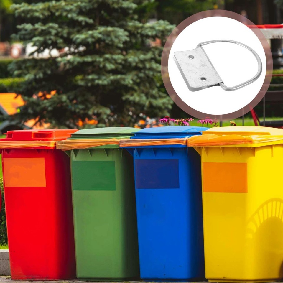 10pcs Iron Pull Handles - Heavy Duty Metal Handles for Trash Cans ...