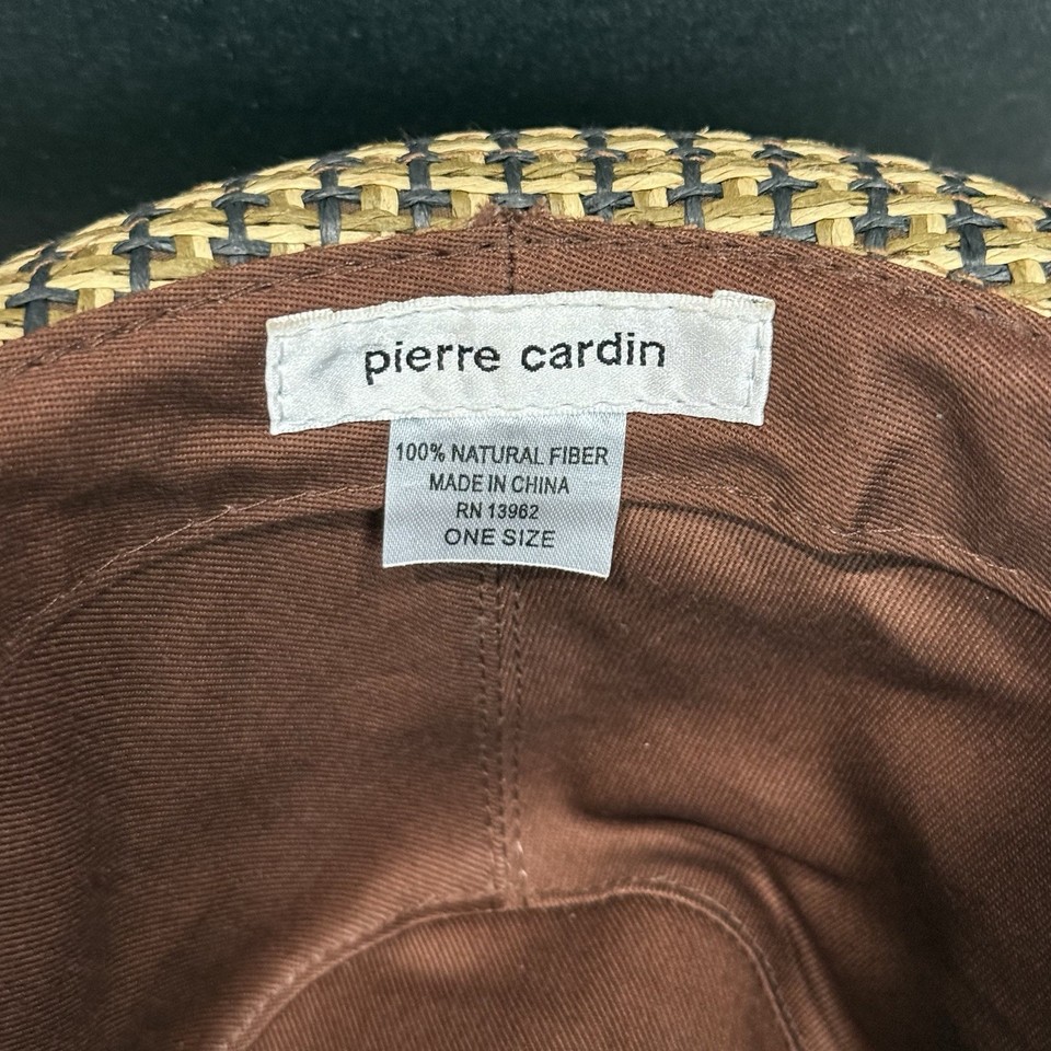 Pierre Cardin Men’s Fedora Hat 100% Natural Fiber | eBay