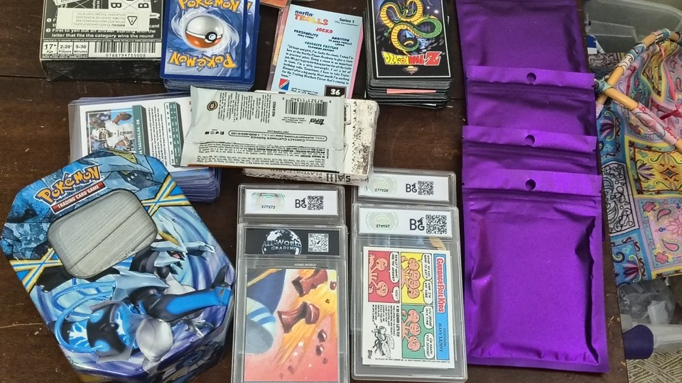 Estate Collector Mystery Box Pokémon DBZ GPK + Vintage Packs & Cards | eBay