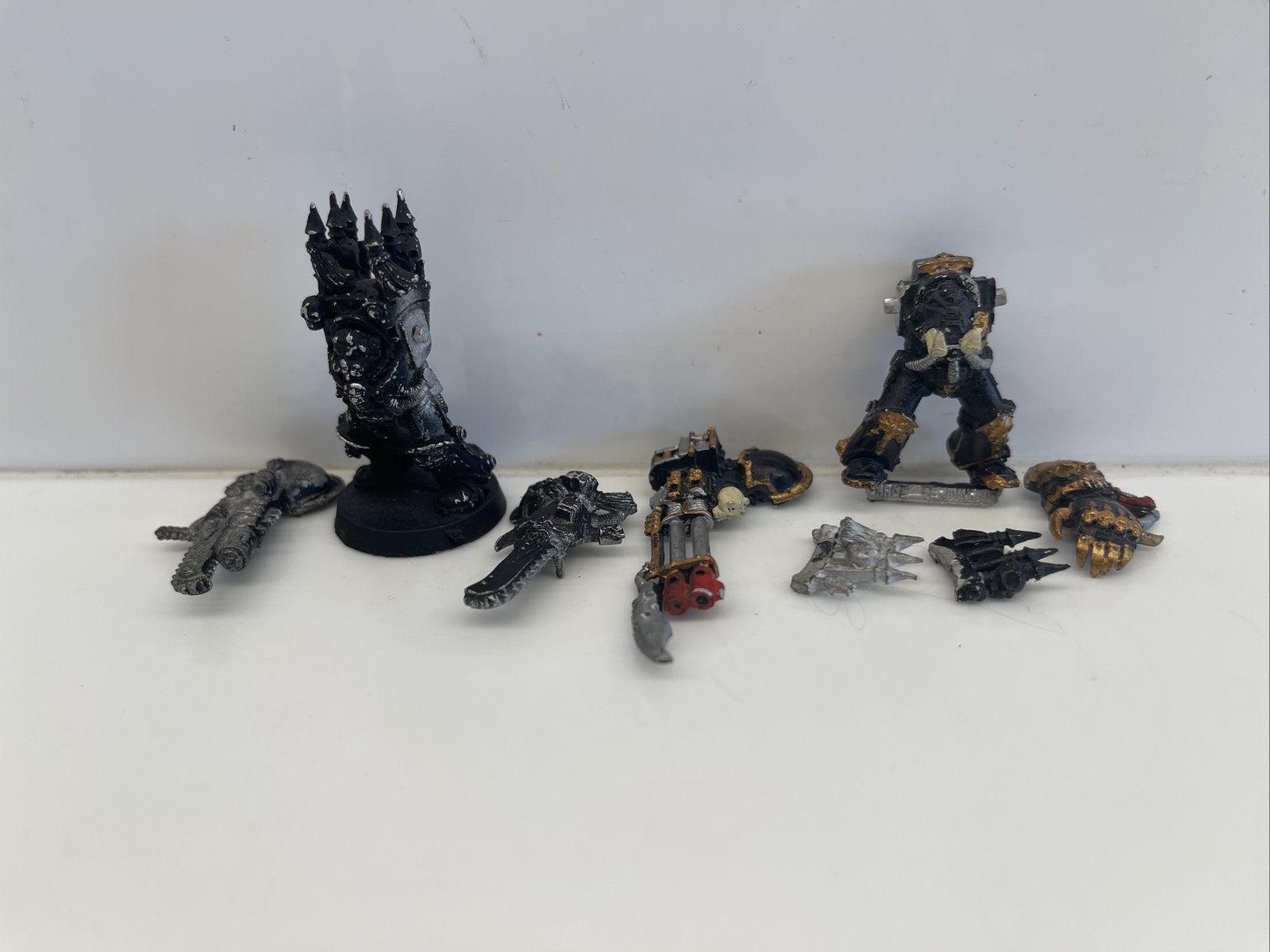 X2 40K Warhammer - Chaos Marines Terminator Autocannon - Metal (90s ...