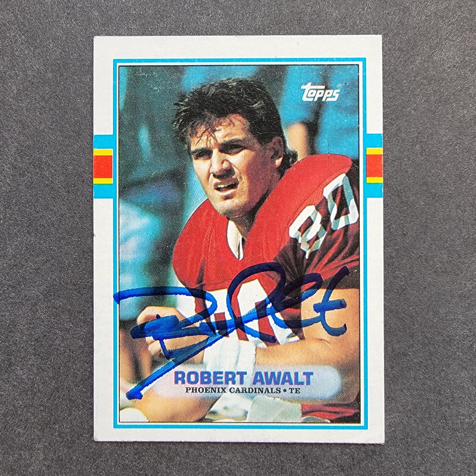 1989 Topps #284 Robert Awalt Cardinals Signed Auto Autographed Vintage ...