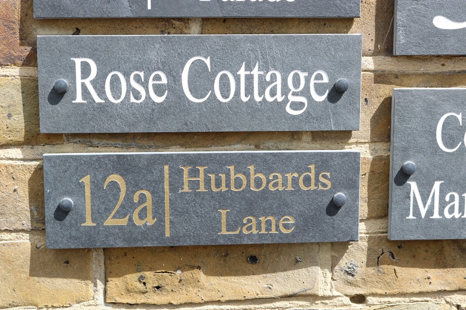 Deep Engraved Natural Slate House Name Number Sign Plaque Any Name any ...