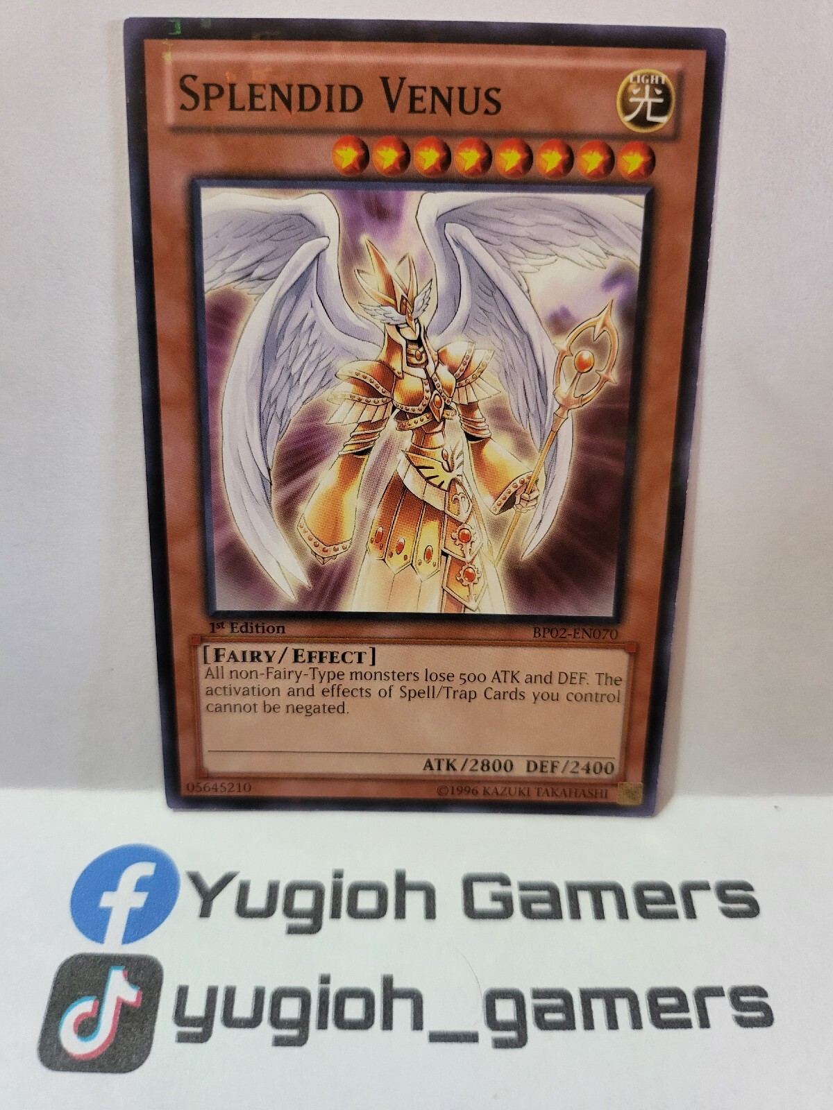 Yu-Gi-Oh Splendid Venus 1st Edition BP02 Mosaic Rare Light Played | eBay