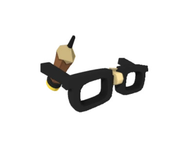 Animal Jam Classic AJ AJC Rare Yellow Nerd Glasses Item (Read ...