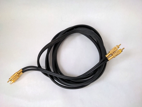 Radio Shack 12ft 2-RCA Gold Plated Male to Male Extension Cable White ...