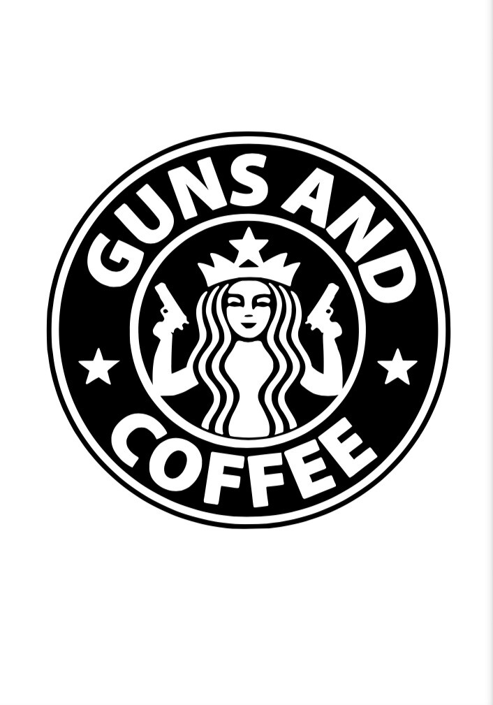 Guns And Coffee Logo
