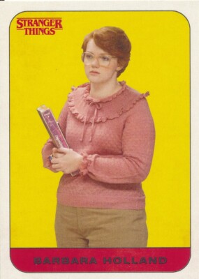 Topps Stranger Things Sticker Card Barbara Holland #12 A1021 | eBay
