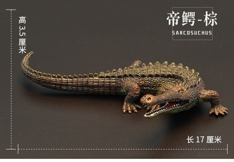 1/6 Scale Sarcosuchus Animal Simulated Model For 12" Action Scene ...
