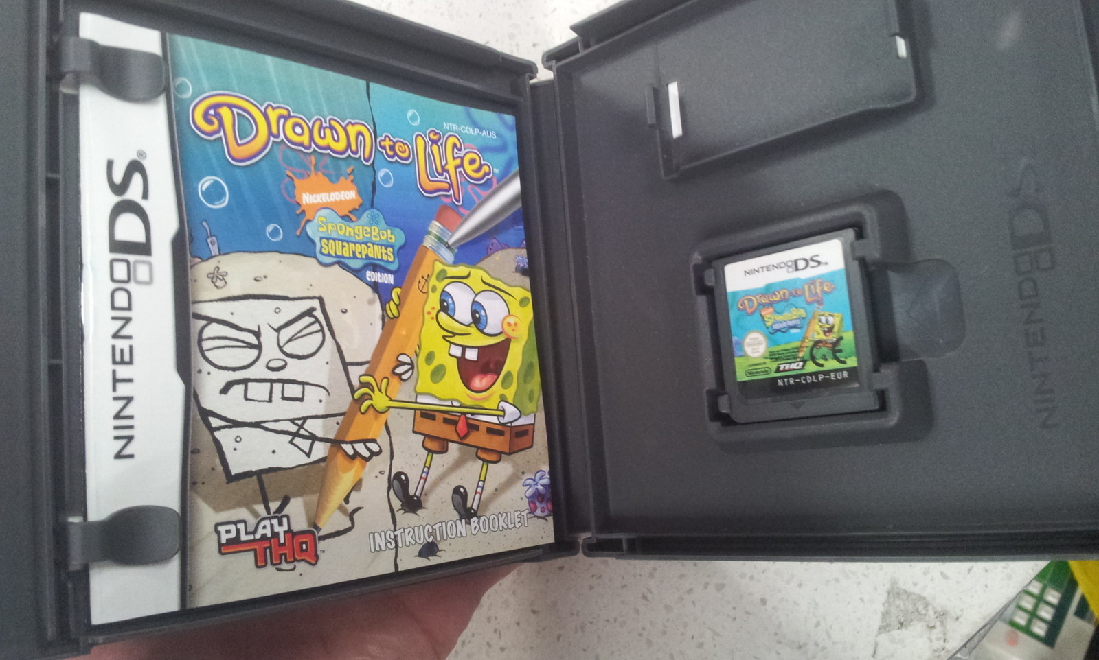 Drawn+to+Life%3A+SpongeBob+-+SquarePants+Edition+%28DS%2C+2008%29 for ...