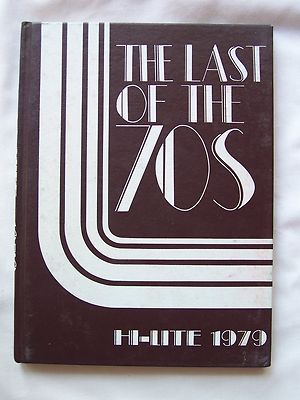 1979 NEW RIEGEL HIGH SCHOOL YEARBOOK NEW RIEGEL, OHIO HI LITE UNMARKED ...