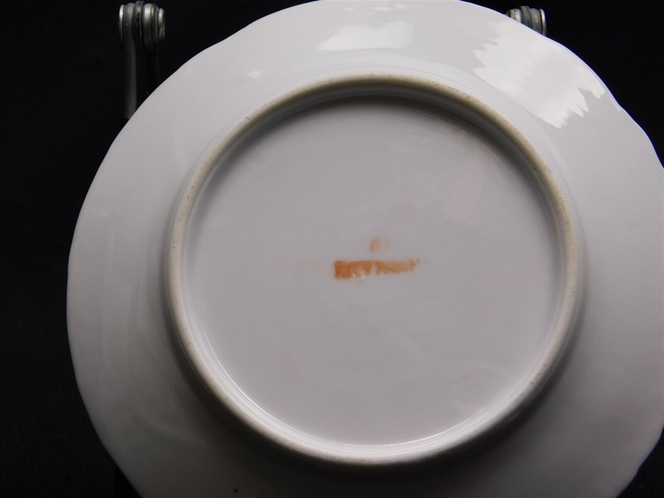 Antique Lusterware Germany Teddy Bear Child’s Tea Set Plates Set of 2 ...