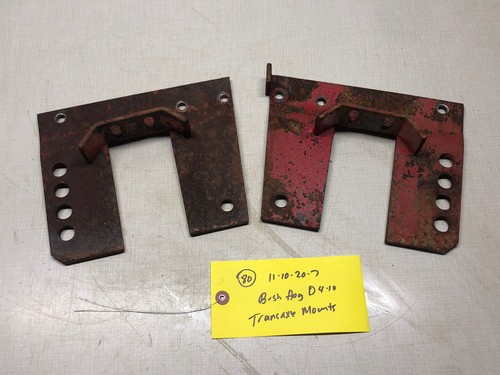 Bush Hog Garden Tractor D4-10 Bushhog S2310 Transmission Mount Plates ...