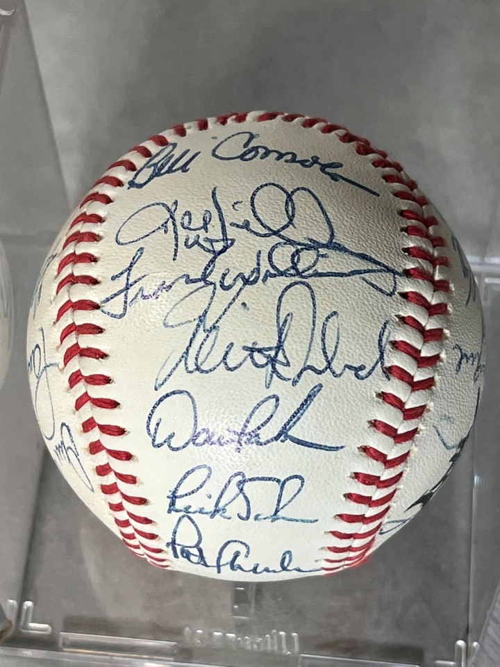 1980s Detroit Tigers Signed Baseball Alan Trammell / Sparky Anderson | eBay