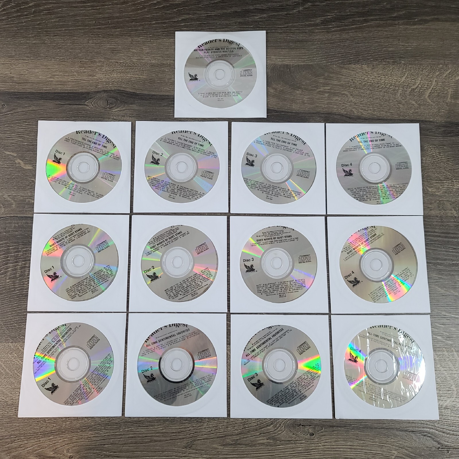 Readers Digest CD Lot 13 Discs Till the End of Time Sentimental ...
