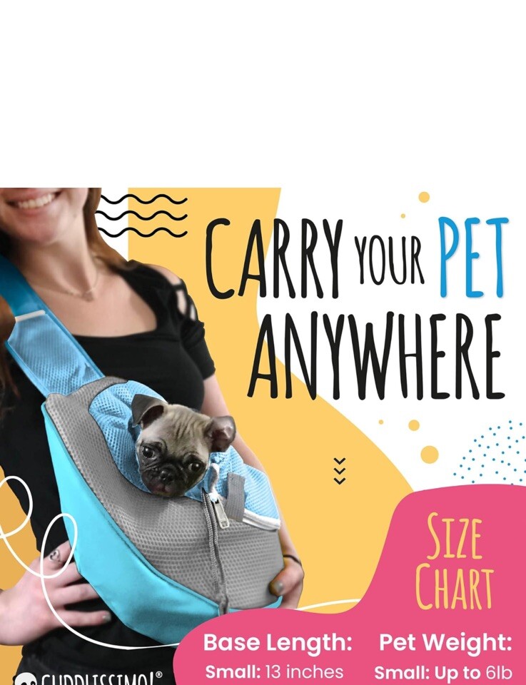 Pet Puppy Dog Carrier Backpack Travel Tote Shoulder Bag Mesh Sling ...