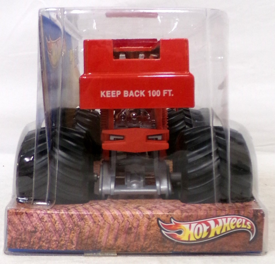 2013 Mattel Hot Wheels Monster Jam Backdraft 1/24 Scale Monster Truck ...