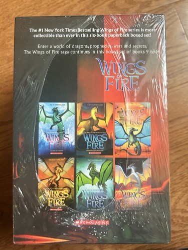 Wings of Fire Box Set #2 (Books 9 to 14) New Sealed 978-2-02-007171-0 ...