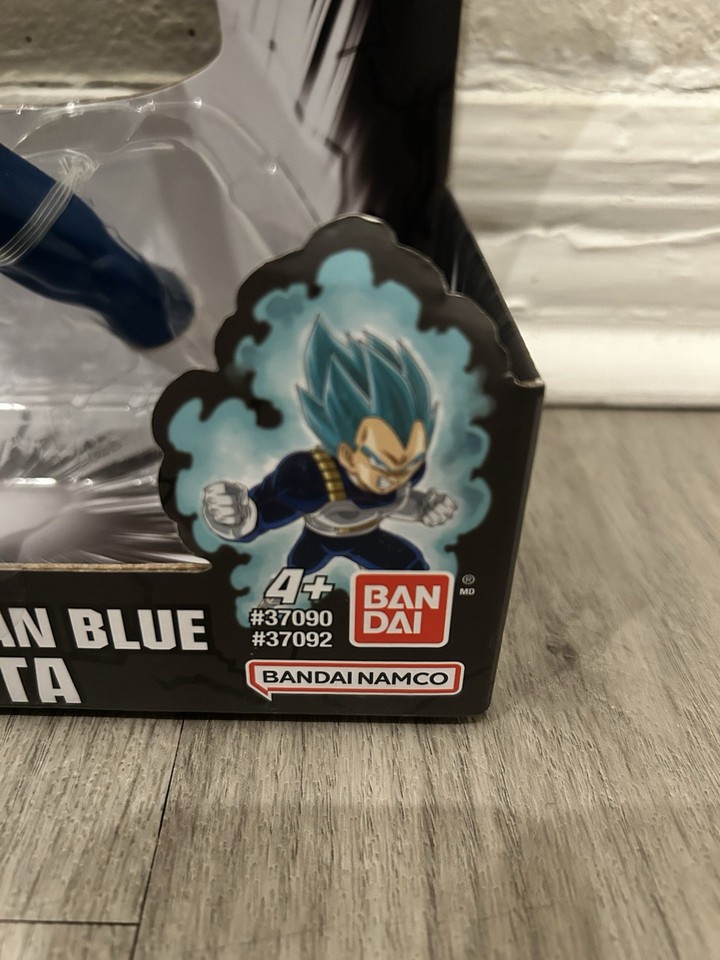 Dragon Ball Z Super Saiyan Blue Vegeta Figure Attack Collection Bandai ...