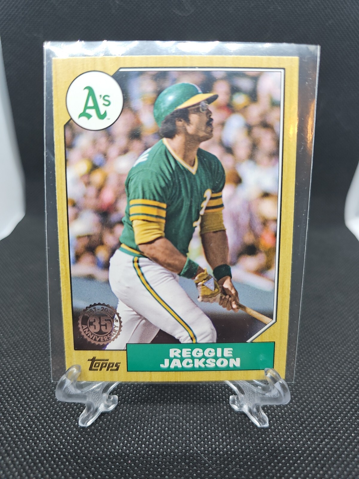 Reggie Jackson Topps 2022 Series 2 1987 35th Anniversary 87TB-11 | eBay