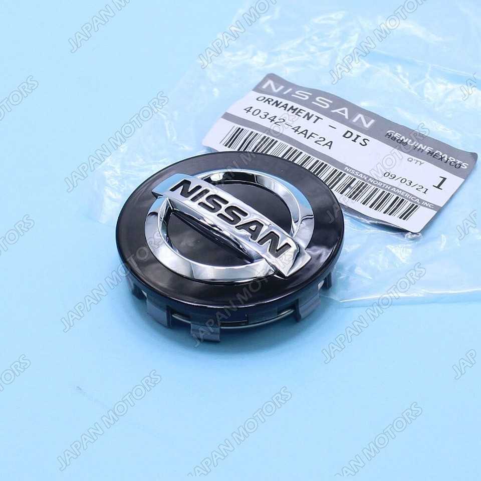 Genuine OEM Nissan Rogue Sentra Altima Murano Wheel Center Black Cap ...
