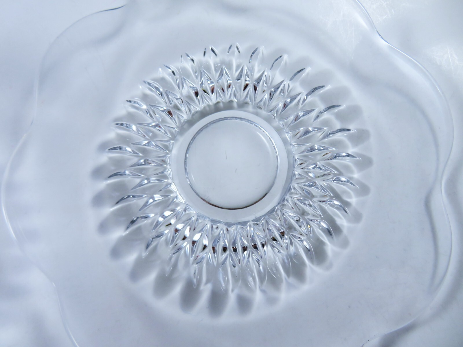 Duncan Miller Glass Bowl Underplate Spoon Diamond Stem Pattern 5375 Vtg ...