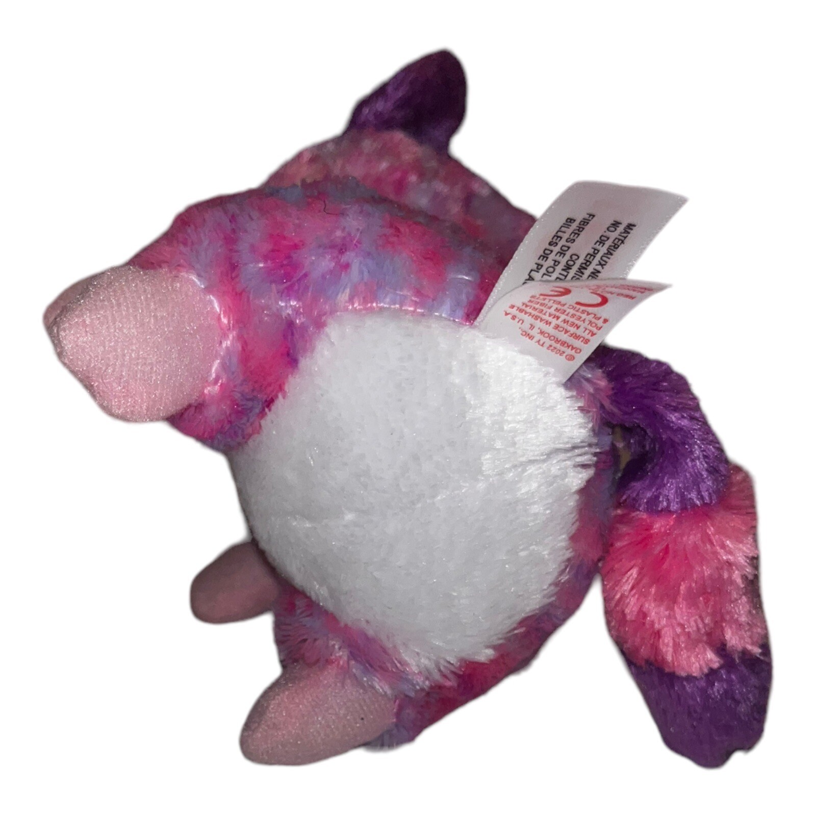 2022 TY Beanie Boos BECCA the Bush Baby Pastel Pink Purple Tie Dye ...
