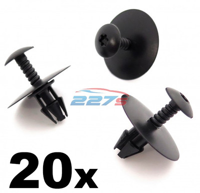 20x Mercedes Side Skirt Clips, Rocker Panel Cover Clips- 0019900192 | eBay