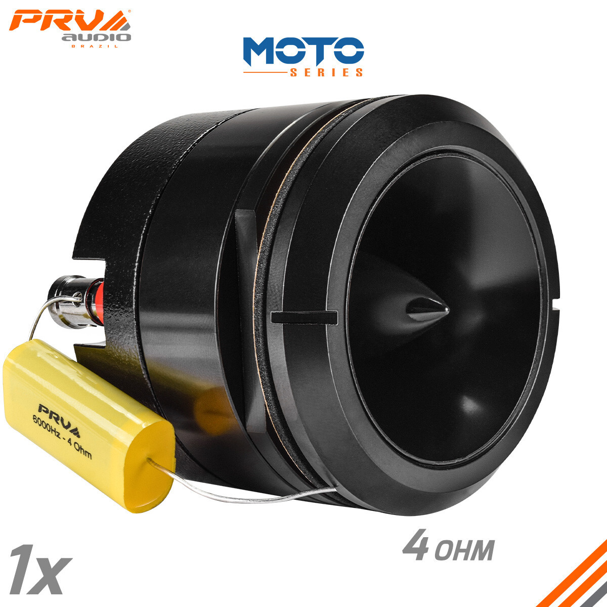PRV Motorcycle Bullet Tweeter 2.75" Short Horn 140Watt 4Ohm MT2.7TWB-4 ...