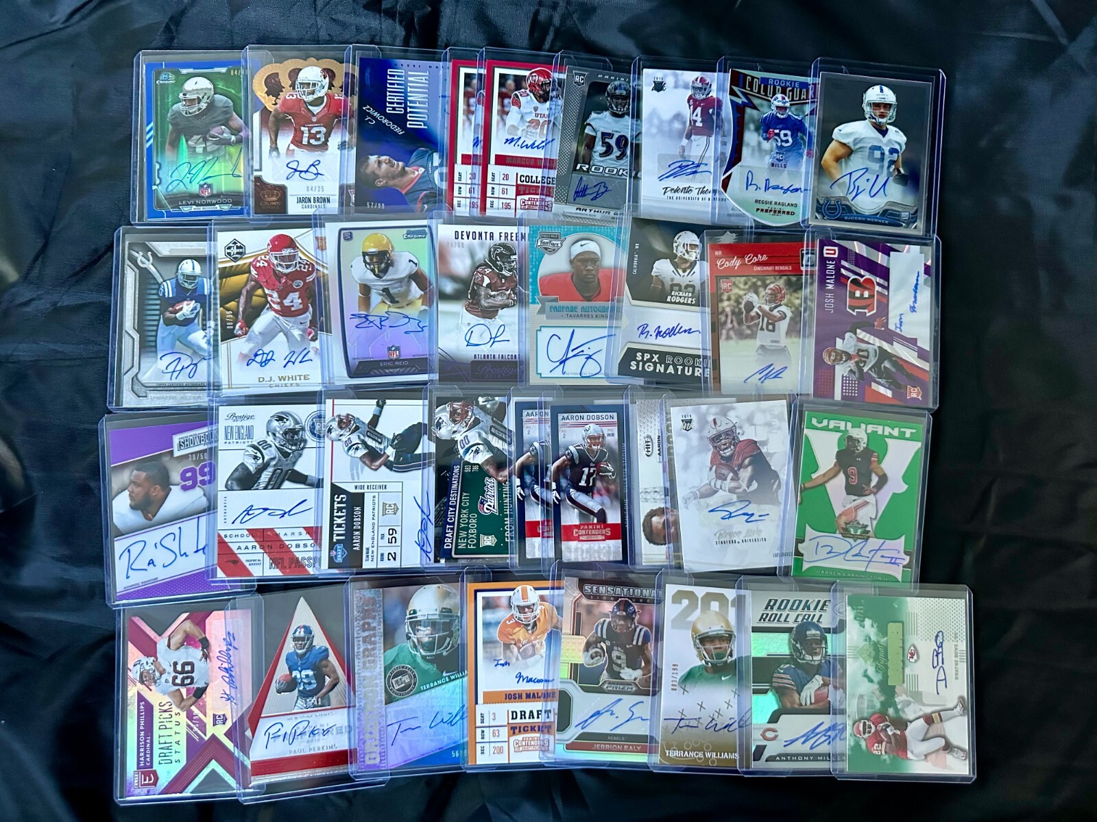 Football Cards Hot Pack Repack Auto Relic Lot 10/200 - Used