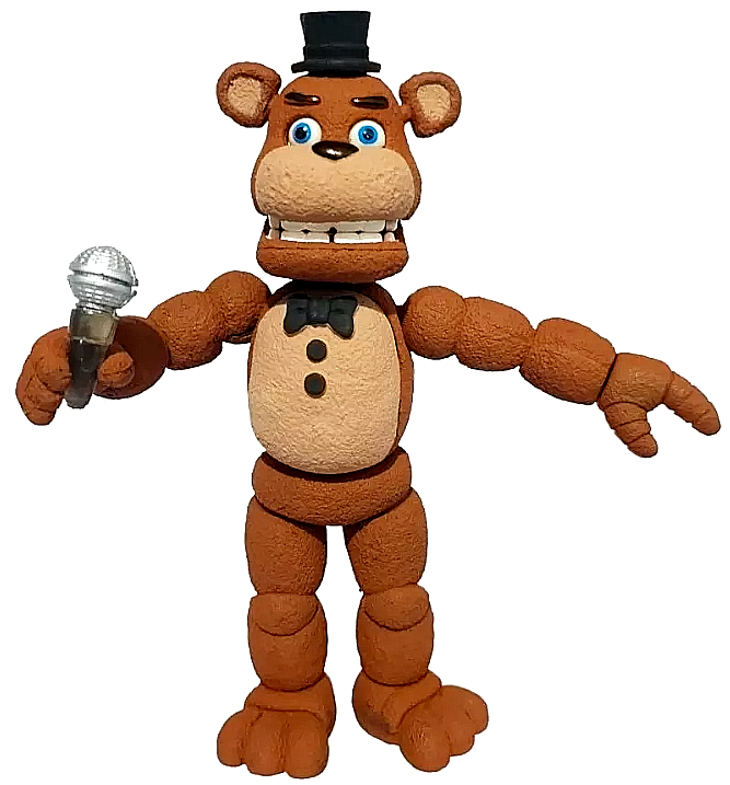 ANIMATRONIC FREDDY FAZBEAR action figure size 8" FNAF five nights at ...