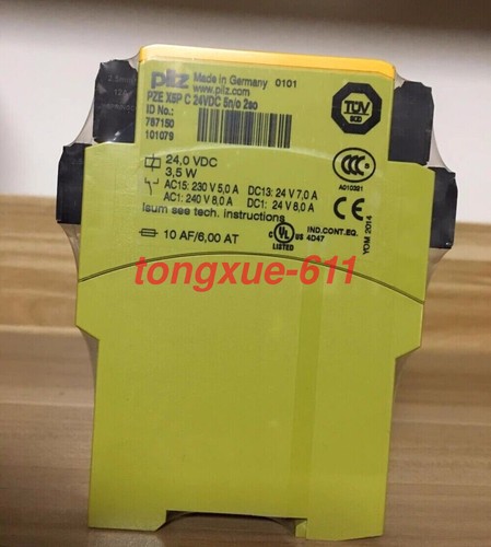 NEW Pilz 787150 PZE X5P C 24VDC 5n/o 2so Via FedEx or DHL | eBay