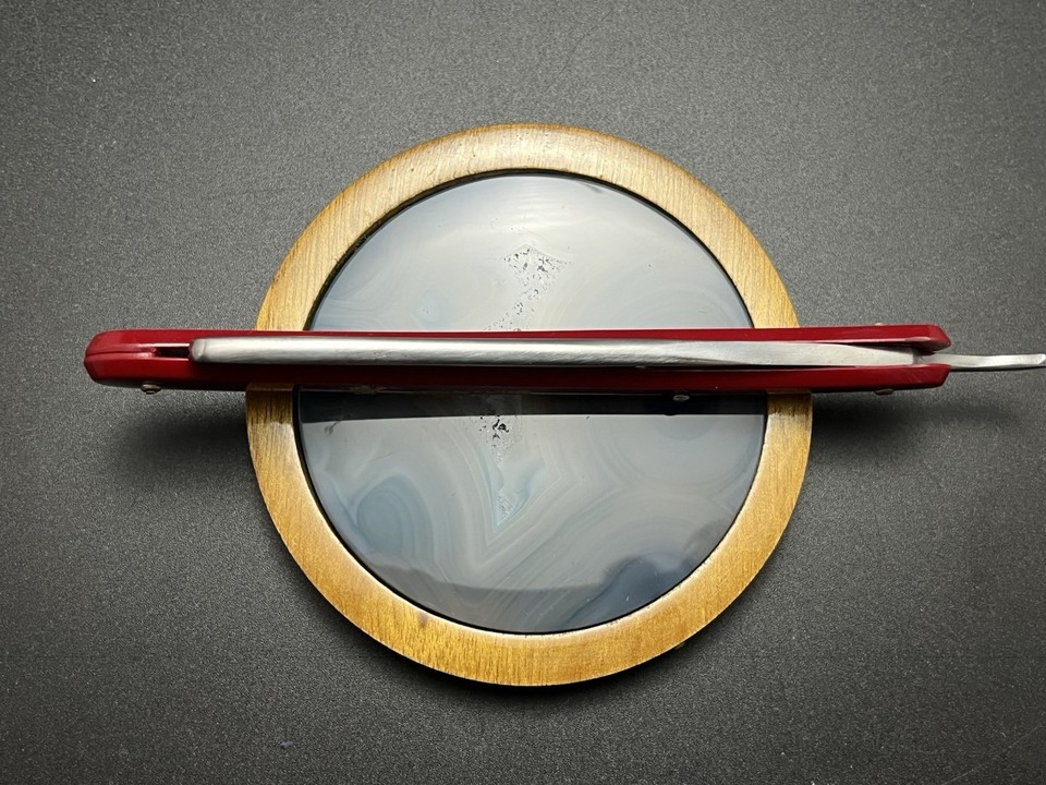 Vintage Excellent 5/8+” Morris Mfg. Co. Red Imp 133 Razor Shave Ready ...