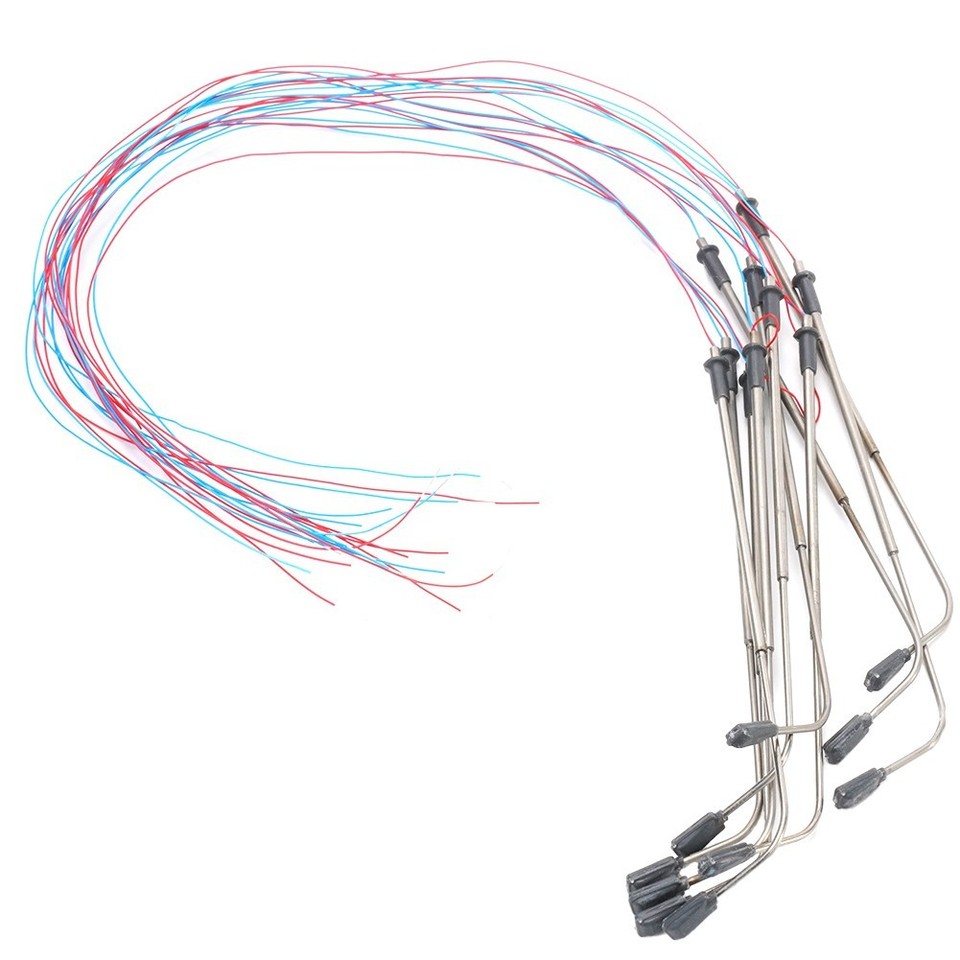 Models Railway 1:150 Lamp DIY LED Steel Pipe Street Lights Post Street ...