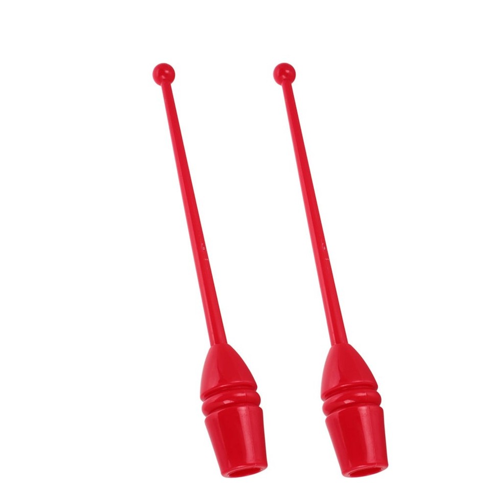 2 Pcs Rhythmic Gymnastics Pins Juggling Sticks Girls Ribbon Wand | eBay ...