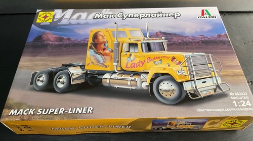 Italeri Mack Superliner kit 1/24th scale model truck kits | eBay