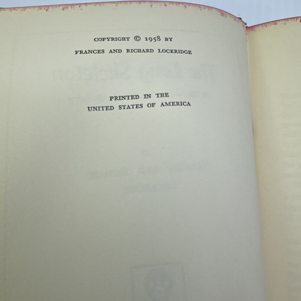 Frances & Richard Lockridge Book Lot of 5 HC Long Skeleton Vintage ...