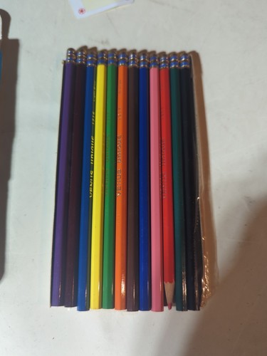 Rare 12 Venus Paradise Colored Pencils With Box Discontinued Used Made ...