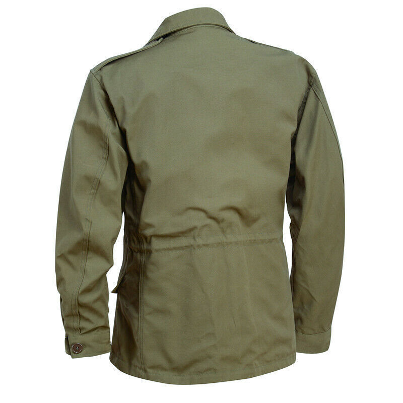 Replica WW2 US Military M43 Field Jacket WWII U.S. ARMY M1943 Men's ...