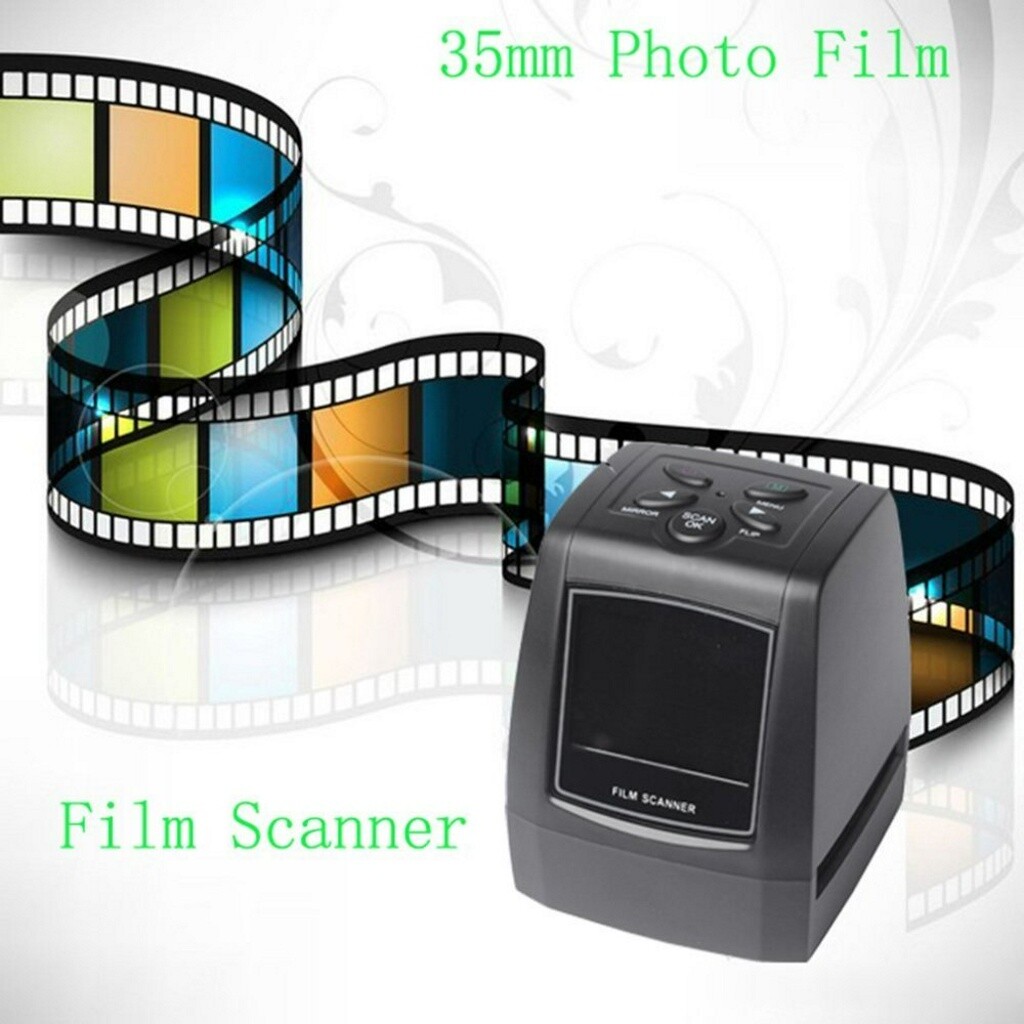 Protable 35mm Negative Film Scanner Slide Viewer Photo Digitizer LED ...