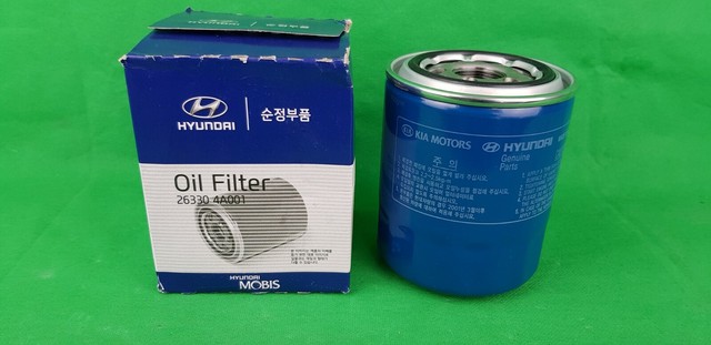 Genuine Hyundai Oil Filter for Diesel Models Part 263304A001 for sale ...