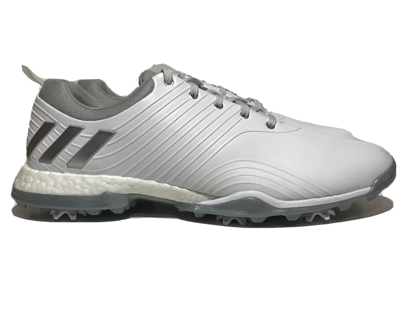 Adidas Women’s Adipower 4ORGED Golf Shoes White Cleats Womens Size 11 ...