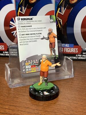 DC Heroclix Notorious Set Sy Borgman 024 Uncommon With Card | eBay