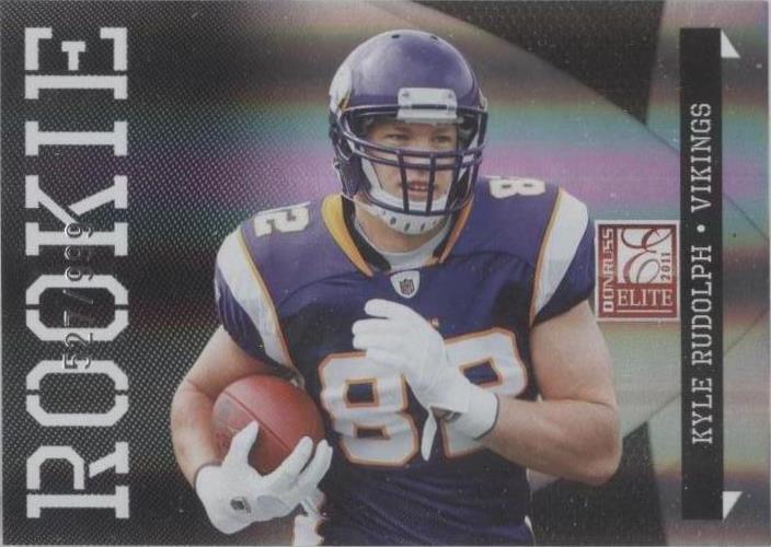 2011 Donruss Elite - Rookie Kyle Rudolph #160 /999 (RC) for sale online ...